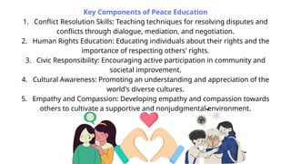 PEACEEDUCATION WEEK 4 GRADE 8 THIRD QUARTER | PPT
