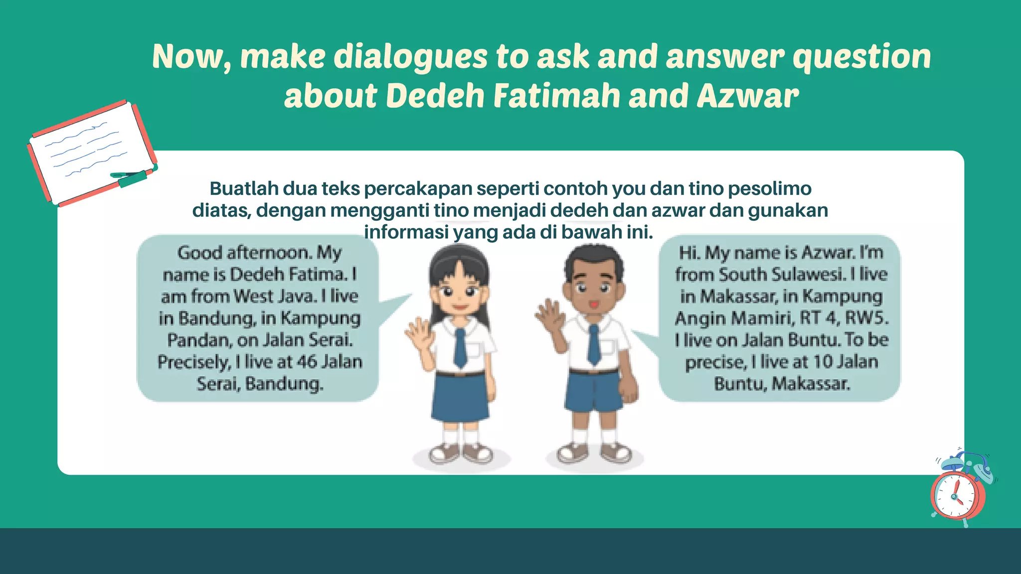 Asking and Giving Information about Identity | PDF