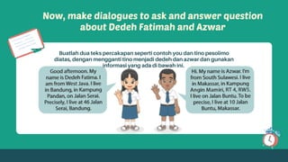 Asking and Giving Information about Identity | PDF