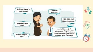 Asking and Giving Information about Identity | PDF
