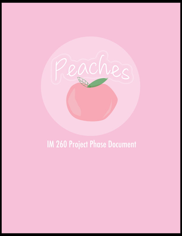Peaches App development presentation deck | PDF