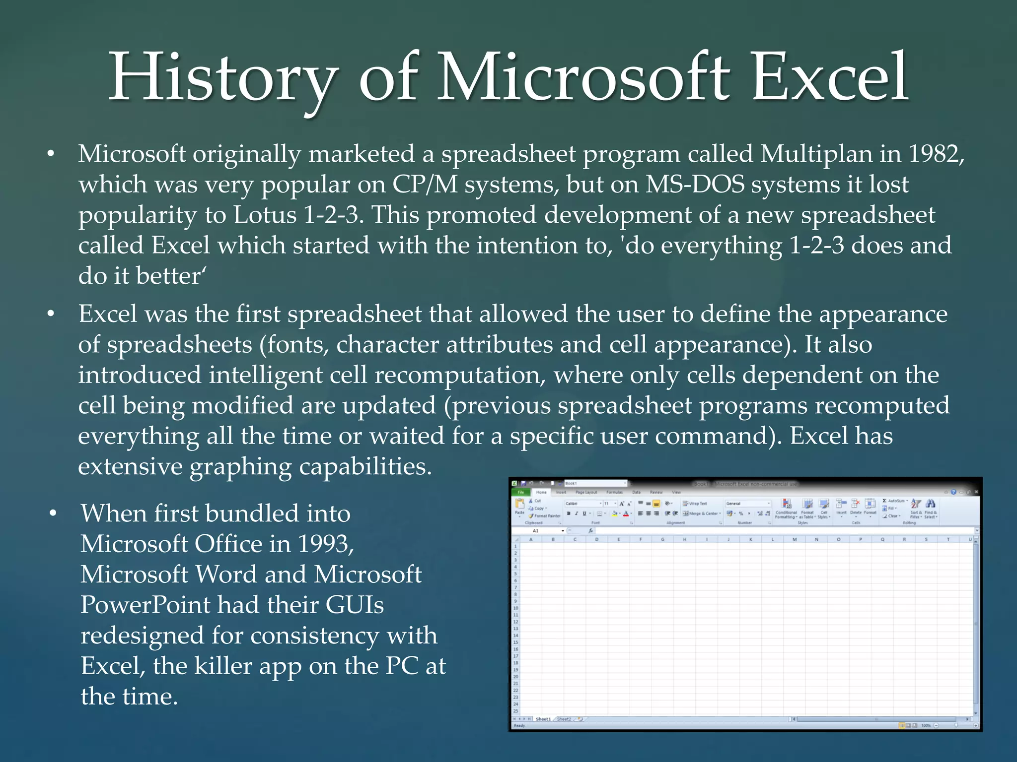 Microsoft Excel- basics | PDF