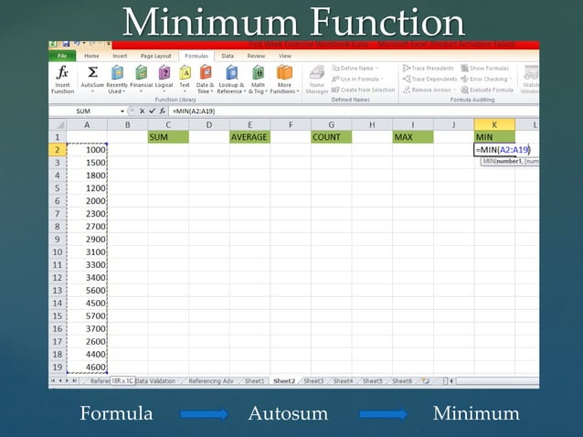 Microsoft Excel- basics | PDF
