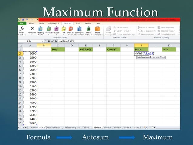 Microsoft Excel- basics | PDF