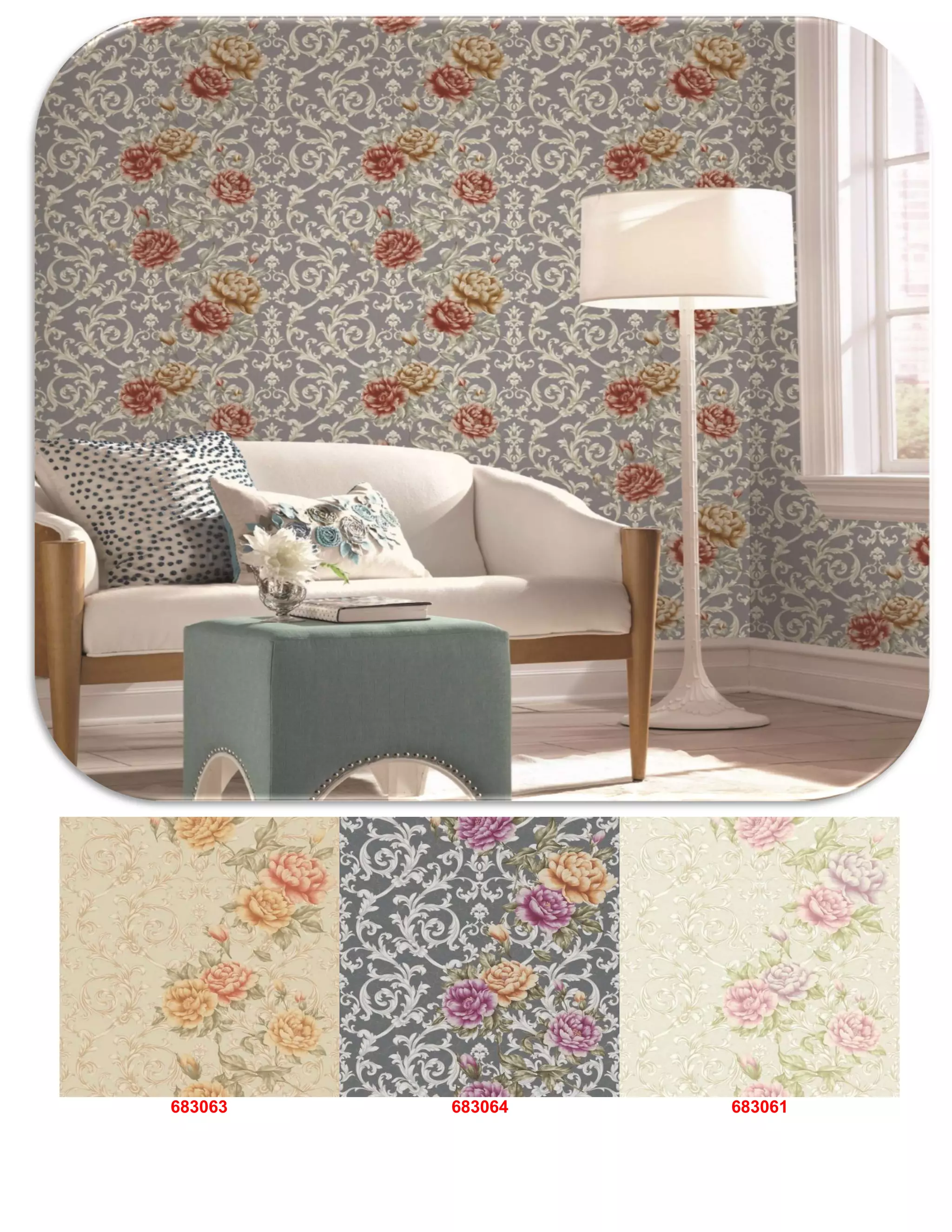 Peach china wallpaper catalog book | PDF