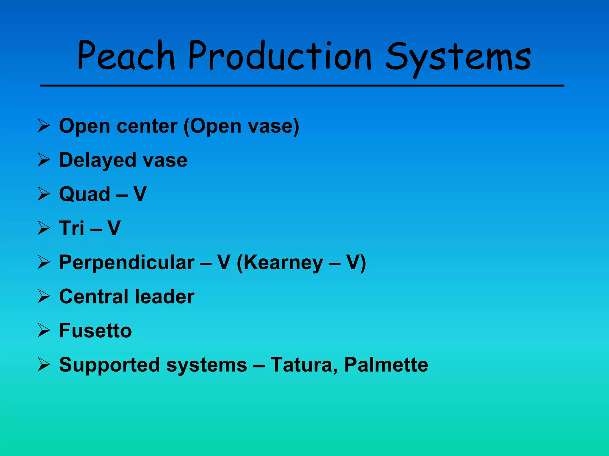 Peach system training | PDF