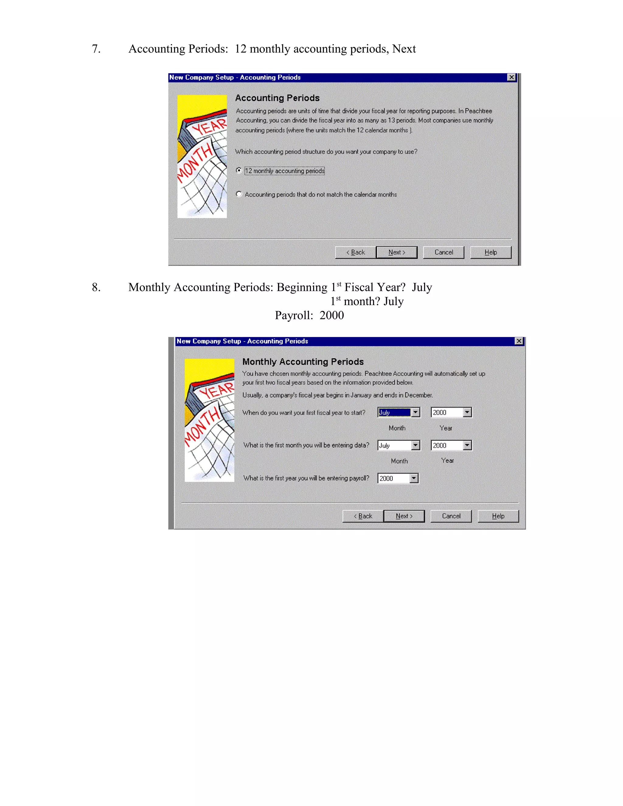 Peachtree complete instructions | DOC