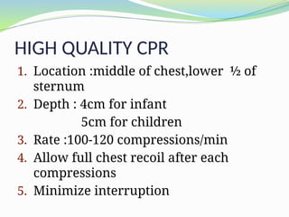 Basic Life Support Pediatrics........ | PPTX