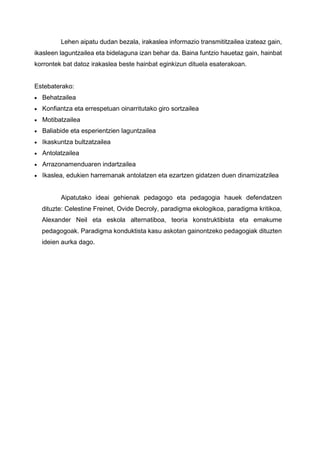 Peagogoen lana | PDF