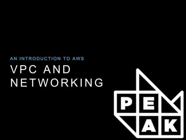 Introduction to AWS VPC & Networking | PPTX | Cloud Computing | Internet