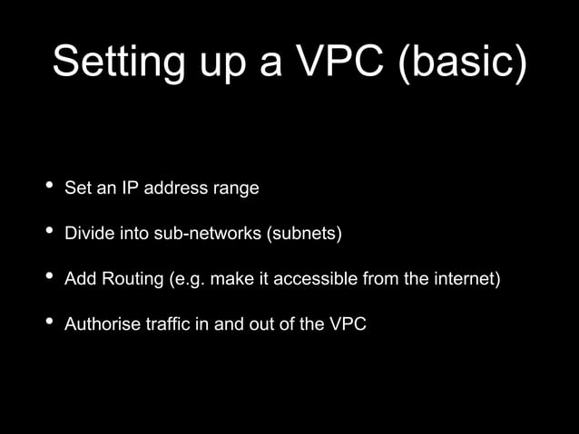 Introduction to AWS VPC & Networking | PPTX | Cloud Computing | Internet