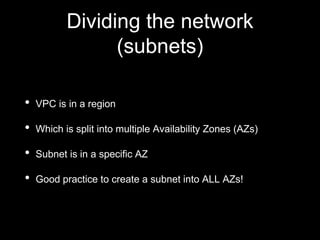 Introduction to AWS VPC & Networking | PPTX