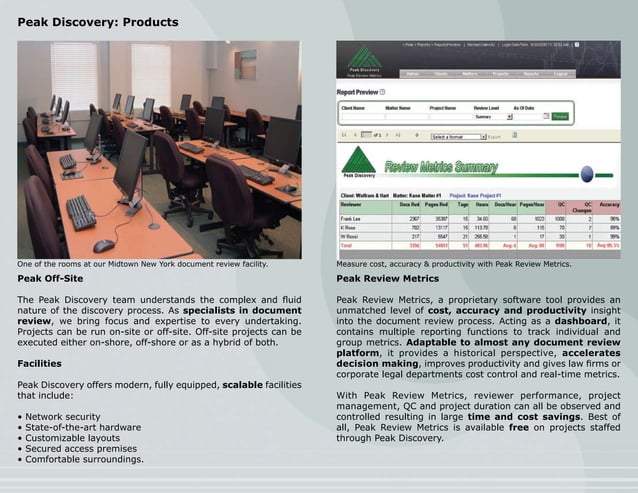 Peak Discovery Brochure | PDF