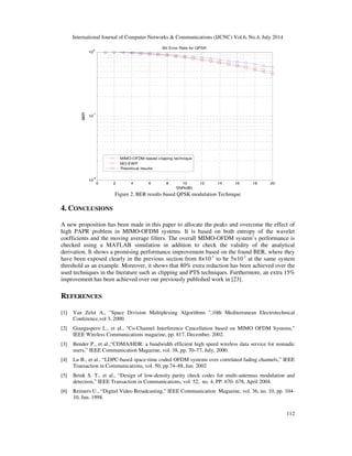 Peak detection using wavelet transform | PDF