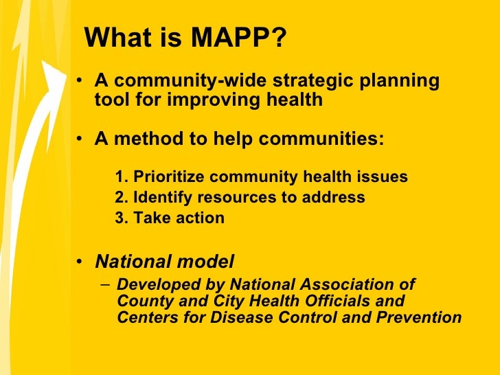Mobilizing for Action through Planning and Partnerships (MAPP)