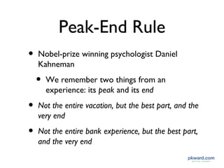 Peak End | PPT