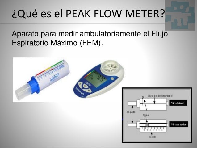 El medidor de pico-flujo en diagnóstico y seguimiento de los paciente…