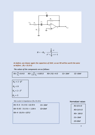 Making a peaking filter by Julio Marqués | PDF