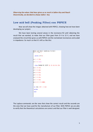 Making a peaking filter by Julio Marqués | DOCX