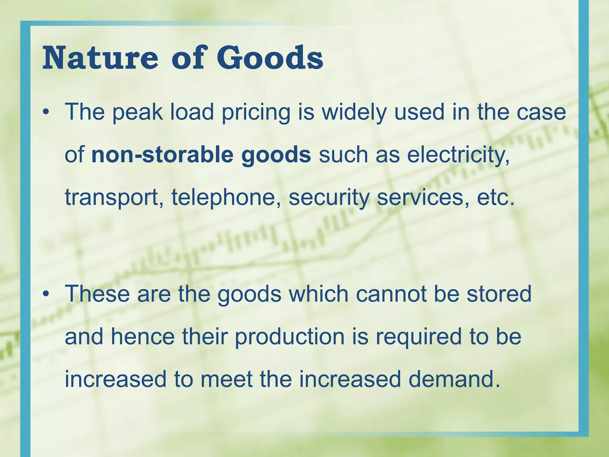 Peak load pricing | PPTX
