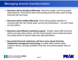 Tranforming Branches and the Branch Network | PDF