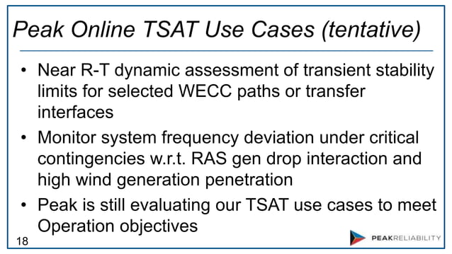 Peaks Synchrophasor Technology Implementation Progress And Roadmap Ppt