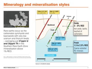 Ngualla Project: A large new rare earth discovery | PPT