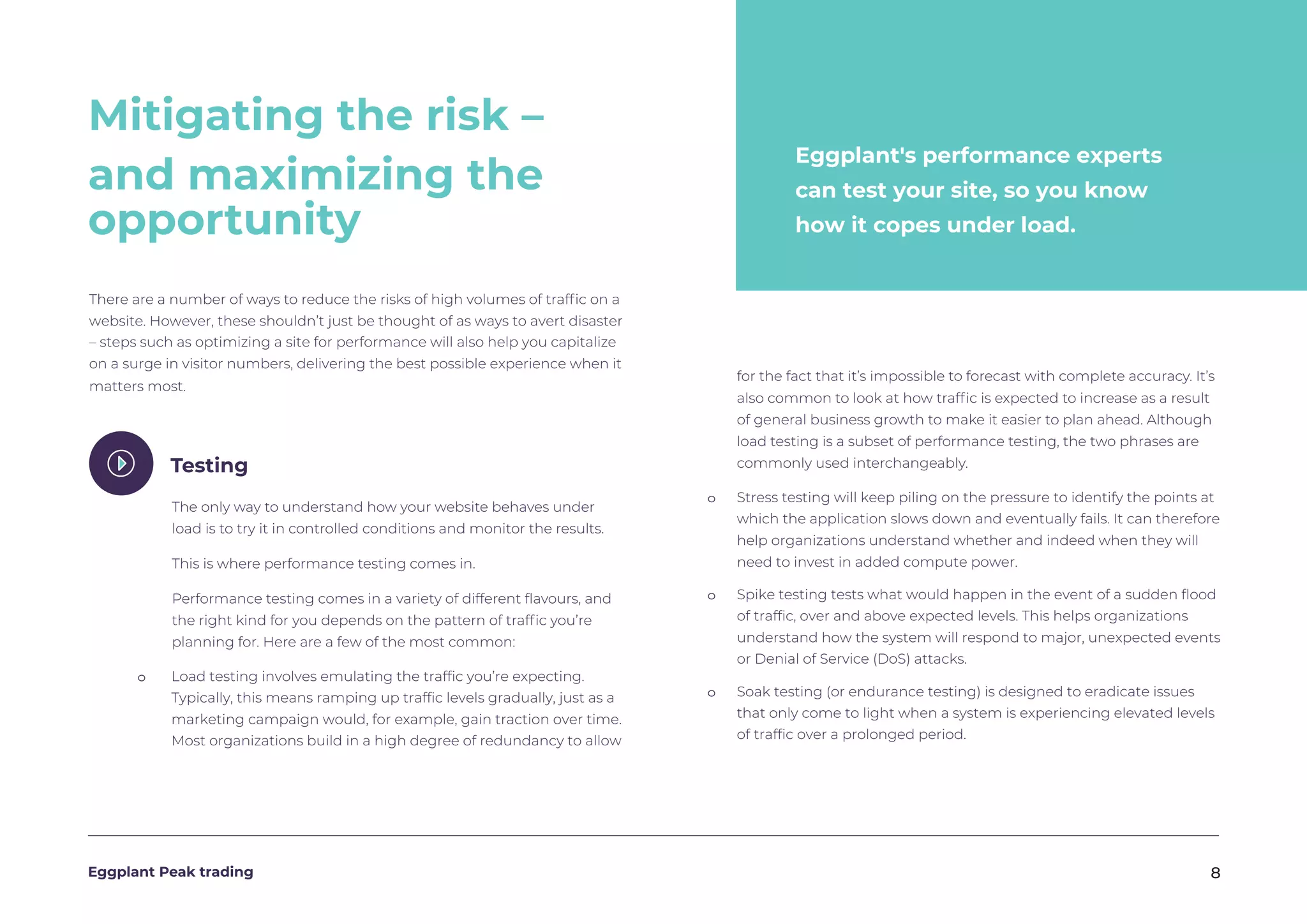 Prepare for Peak with Eggplant | PPT