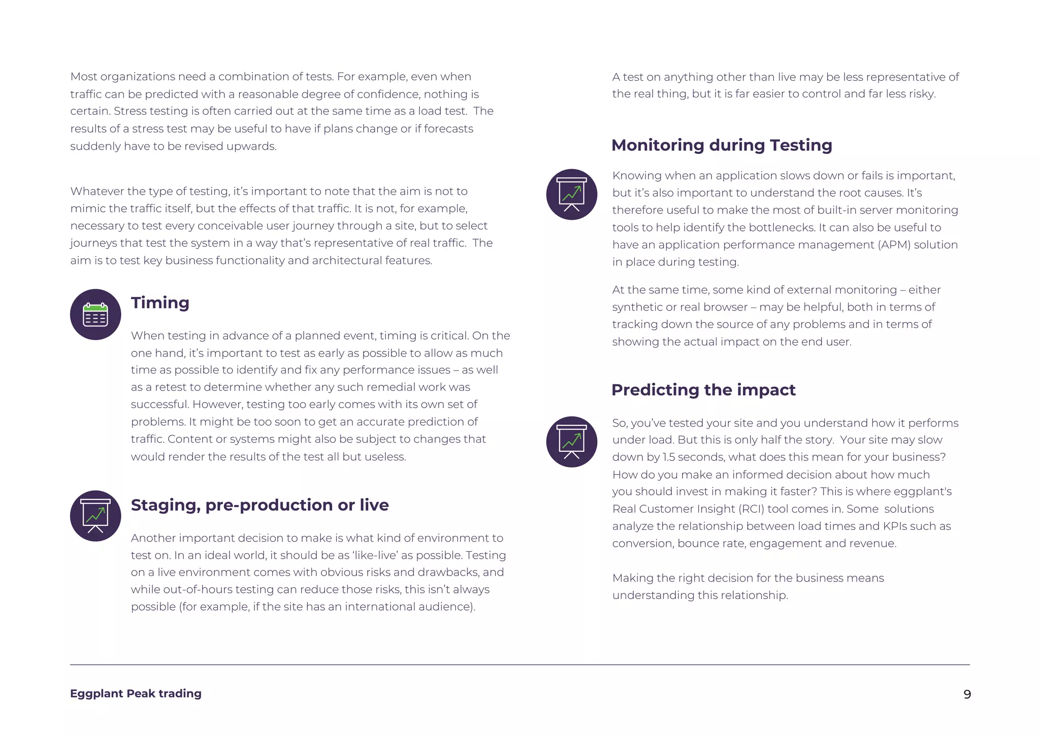 Prepare for Peak with Eggplant | PPT