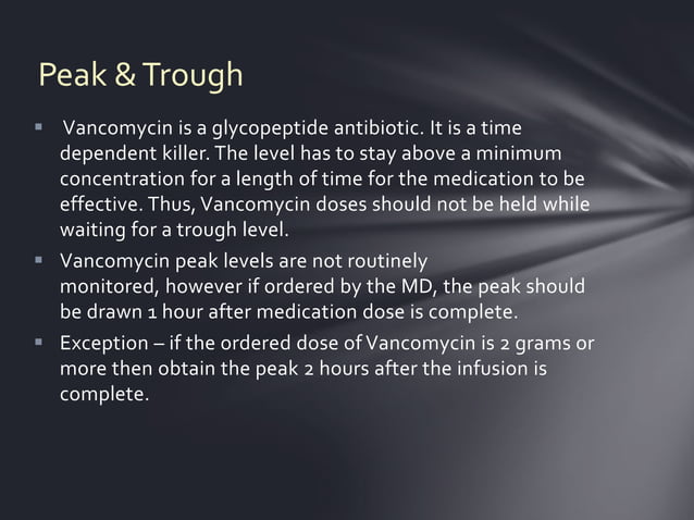 Peak & trough | PPTX | Pharmaceutical Industry | Industries