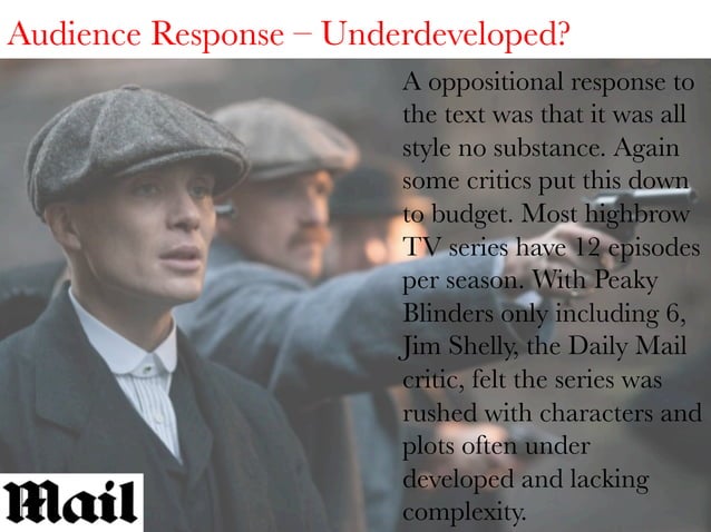 Peaky blinders | PDF | History | Genres