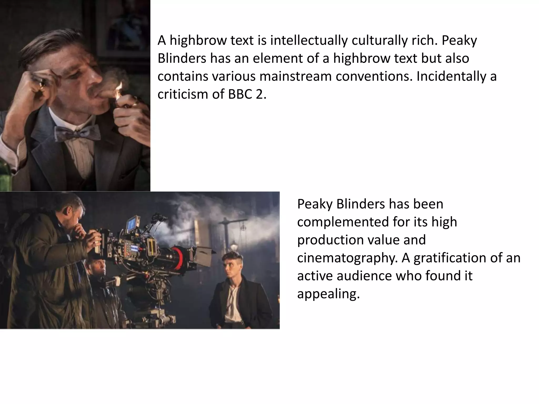 Peaky blinders – case study | PPTX