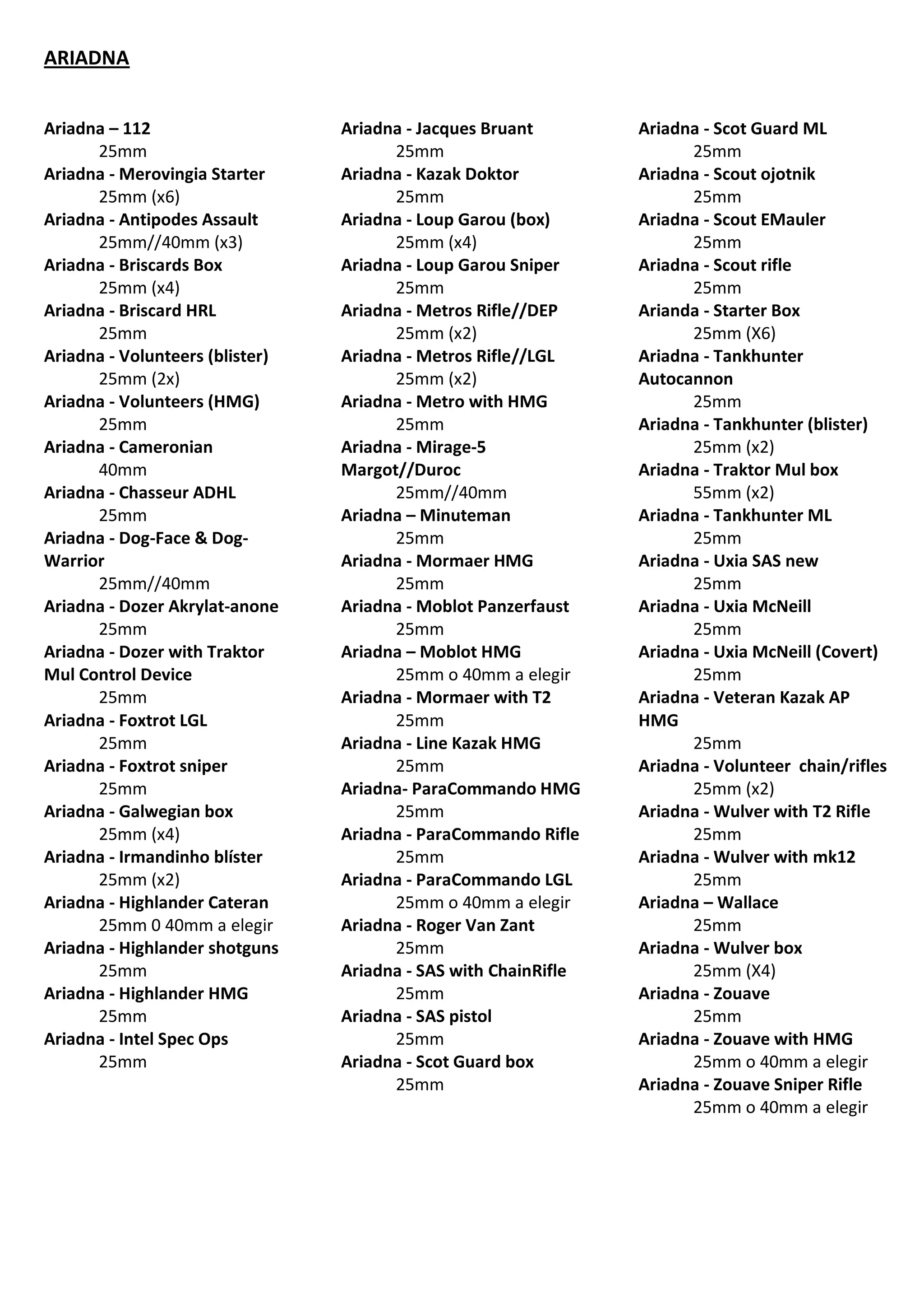 Peanas infinity | PDF