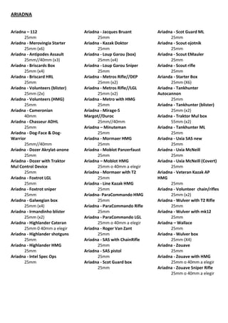 Peanas infinity | PDF