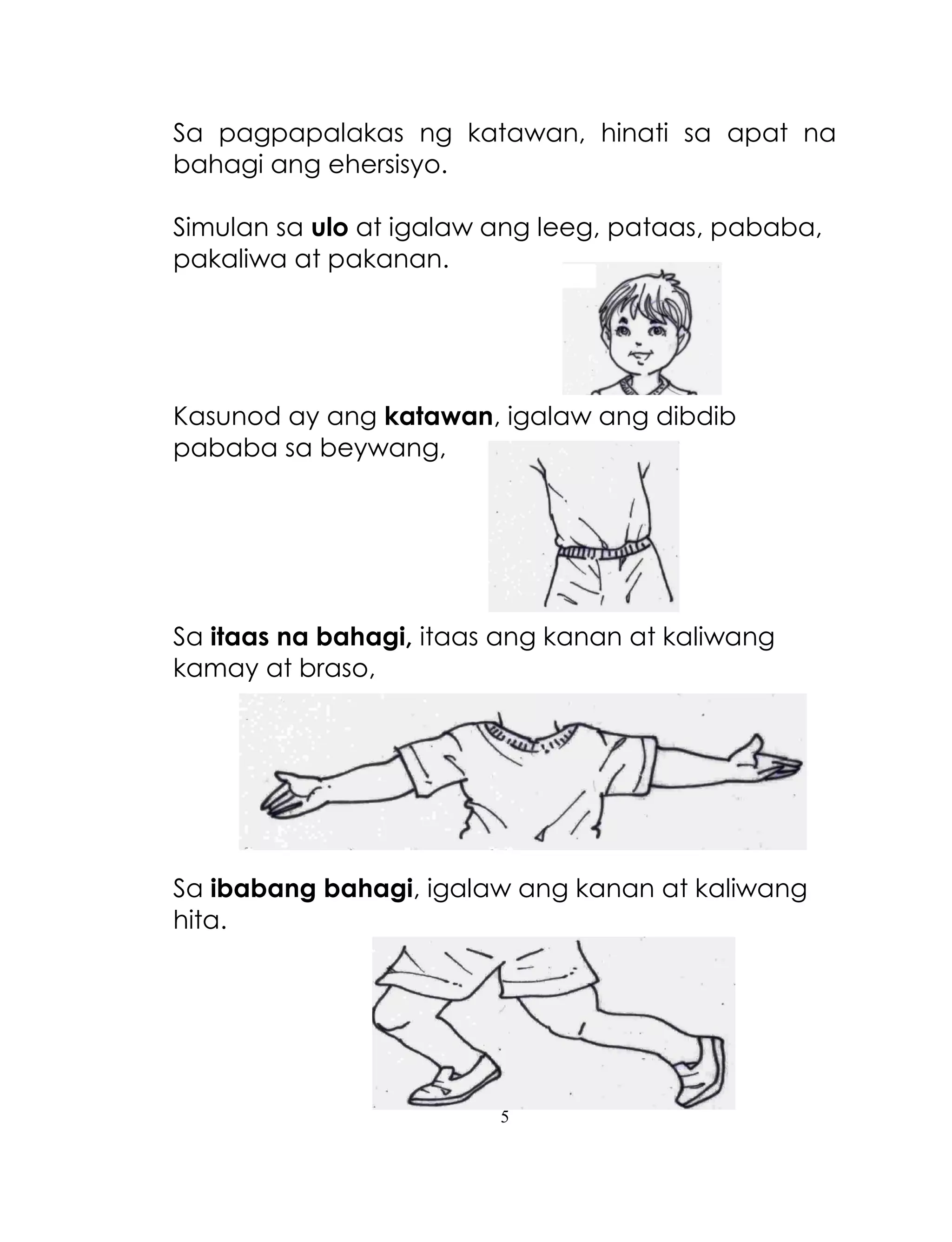 K TO 12 GRADE 1 LEARNER’S MATERIAL IN PE and HEALTH (Q1-Q4) | PDF
