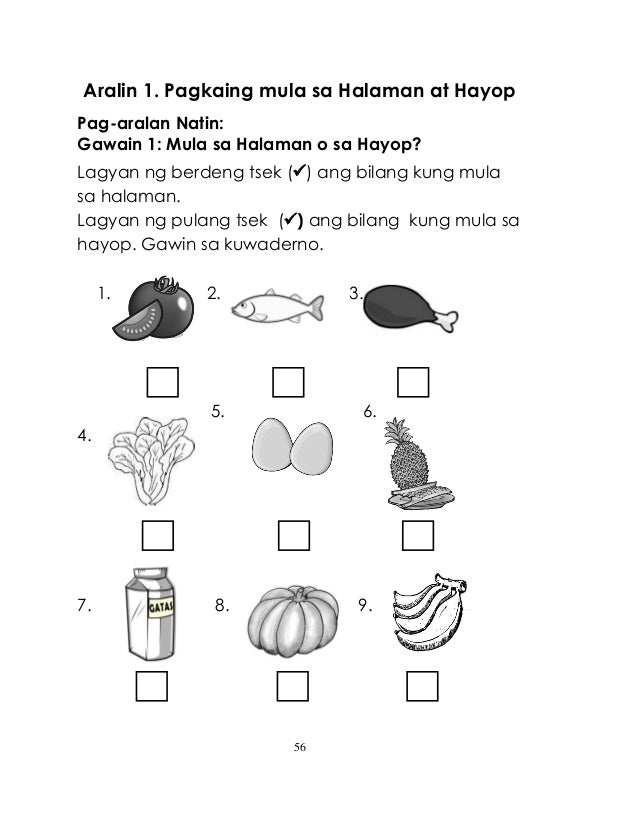 Mga Pagkain Na Mula Sa Halaman At Hayop | nahayop