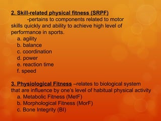 PE AND HEALTH-Introduction Physical Fitness .ppt