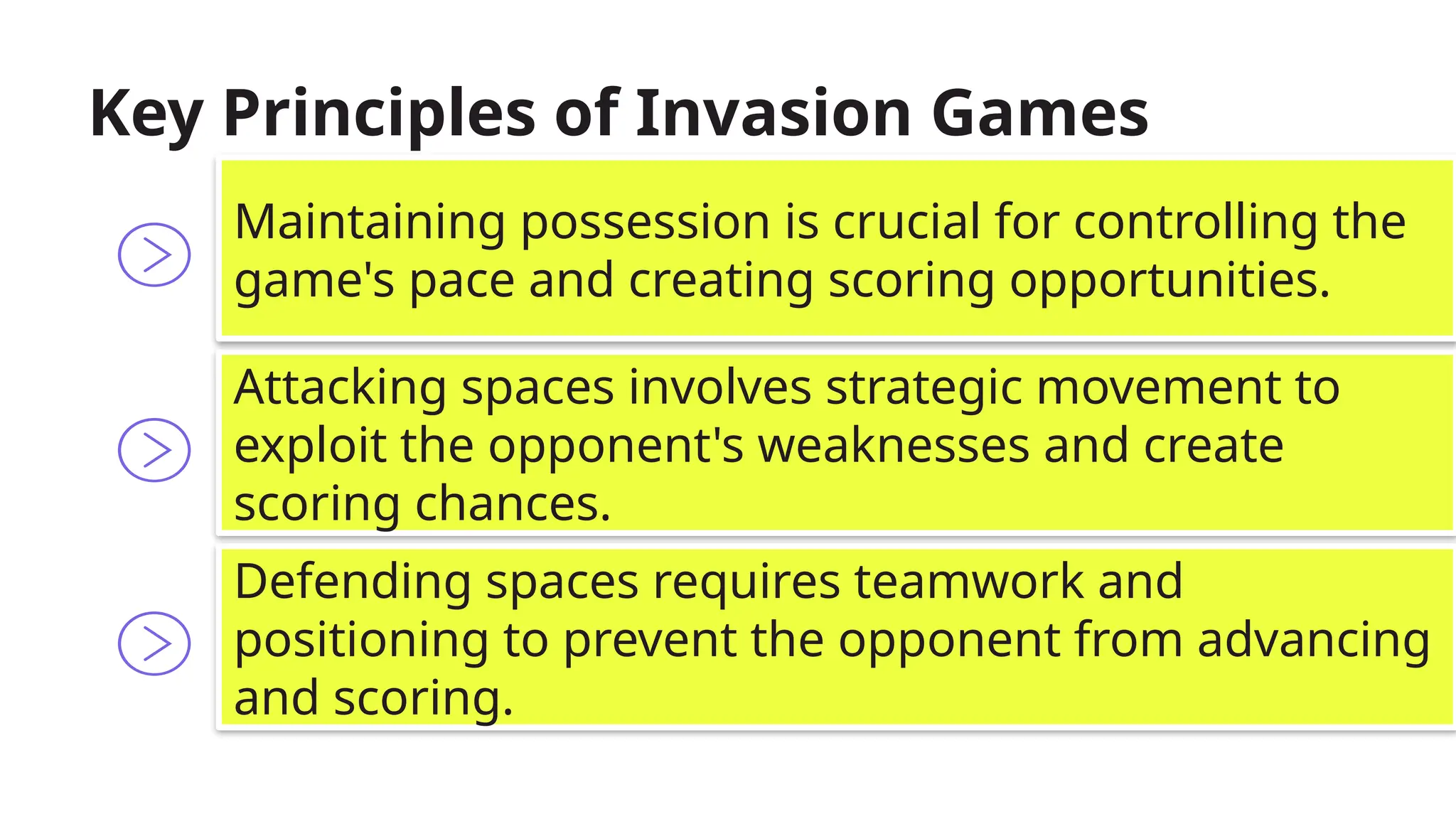 PE AND HEALTH 7 Q2 4Applying Principles and Concepts of Invasion Games ...