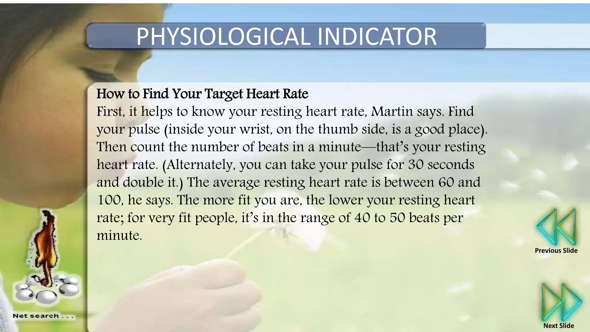 Pe and health 12 (Physiological Indicator) | PPTX