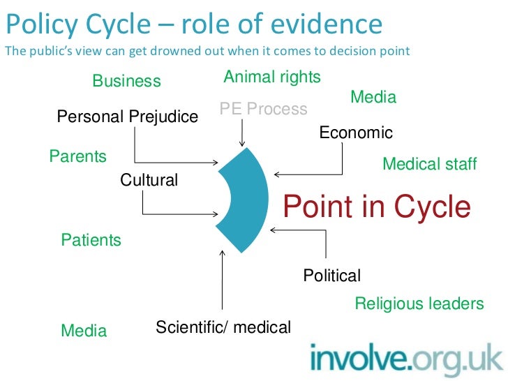 Pe and the policy cycle