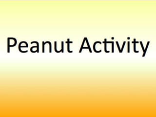 Peanut activity | PPTX