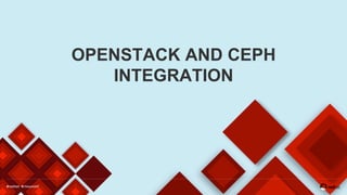 Peanut Butter and jelly: Mapping the deep Integration between Ceph and ...