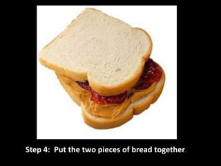 Sequencing - How to Make a Peanut Butter Sandwich | PPTX
