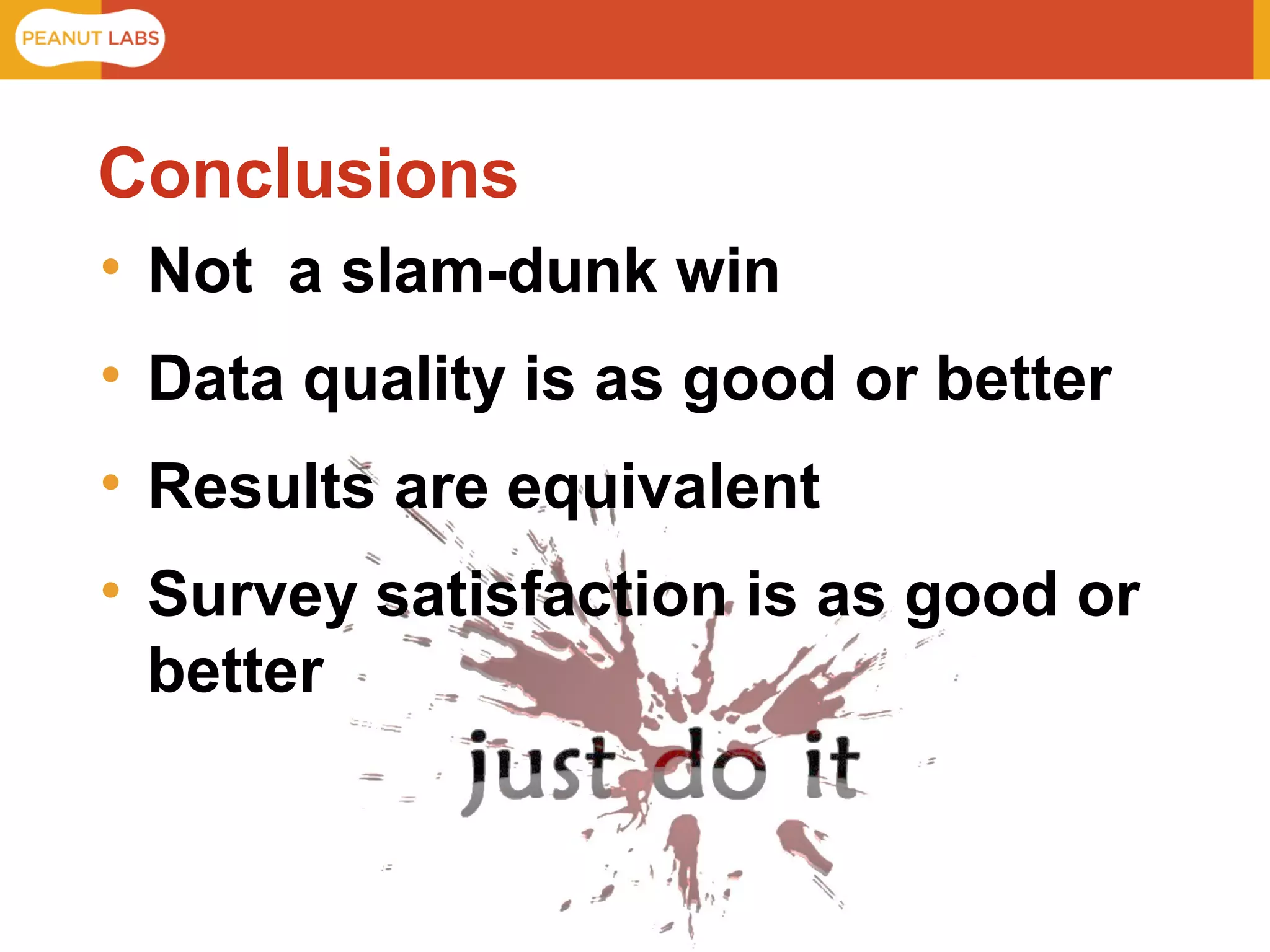 Effects of Splitting Long Surveys Into Two | PPT