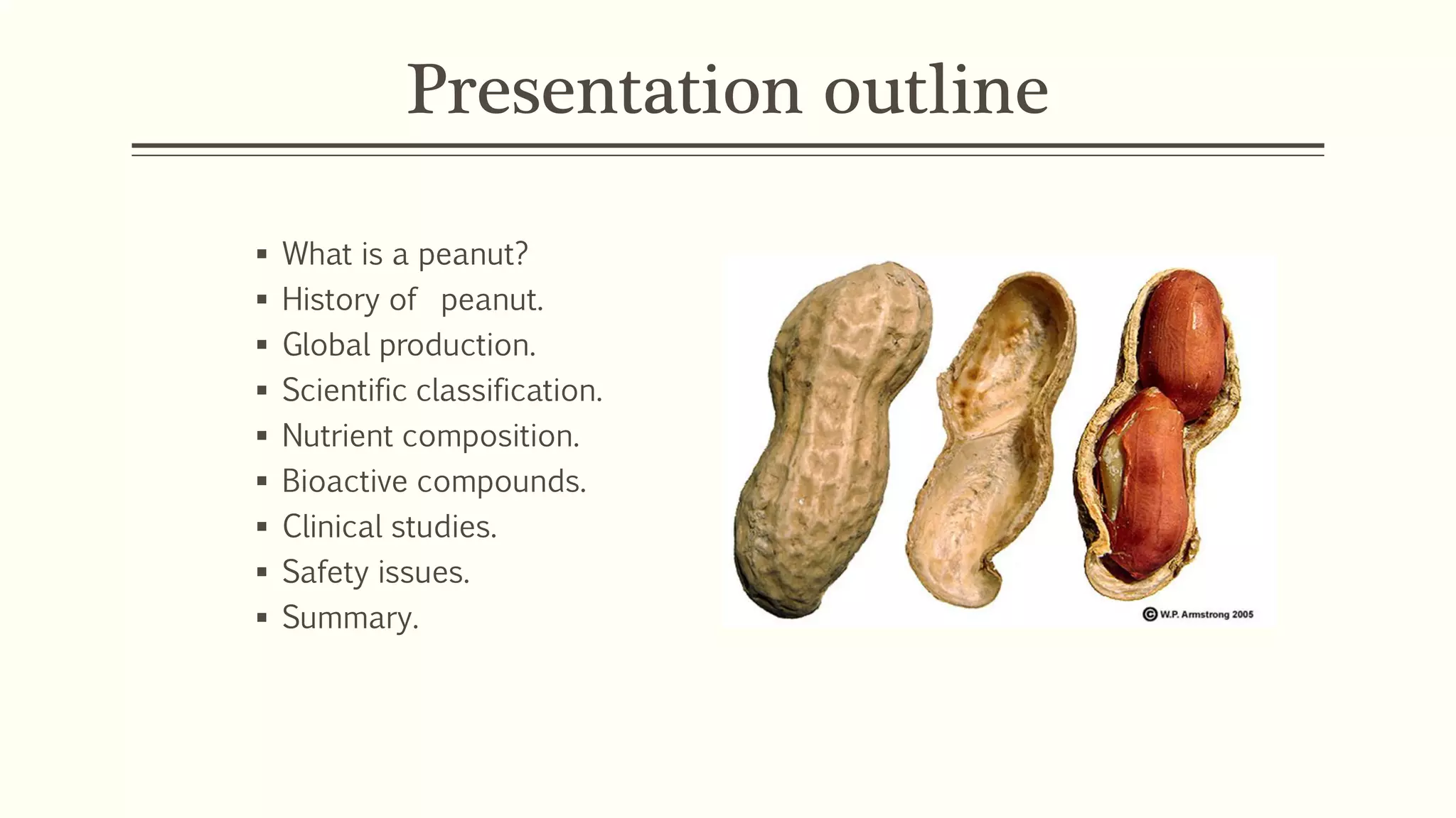Food as Medicine: Peanuts, Arachis Hypogaea | PDF