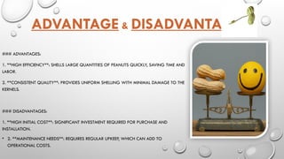 peanut shell removing machine for mini project | PPT