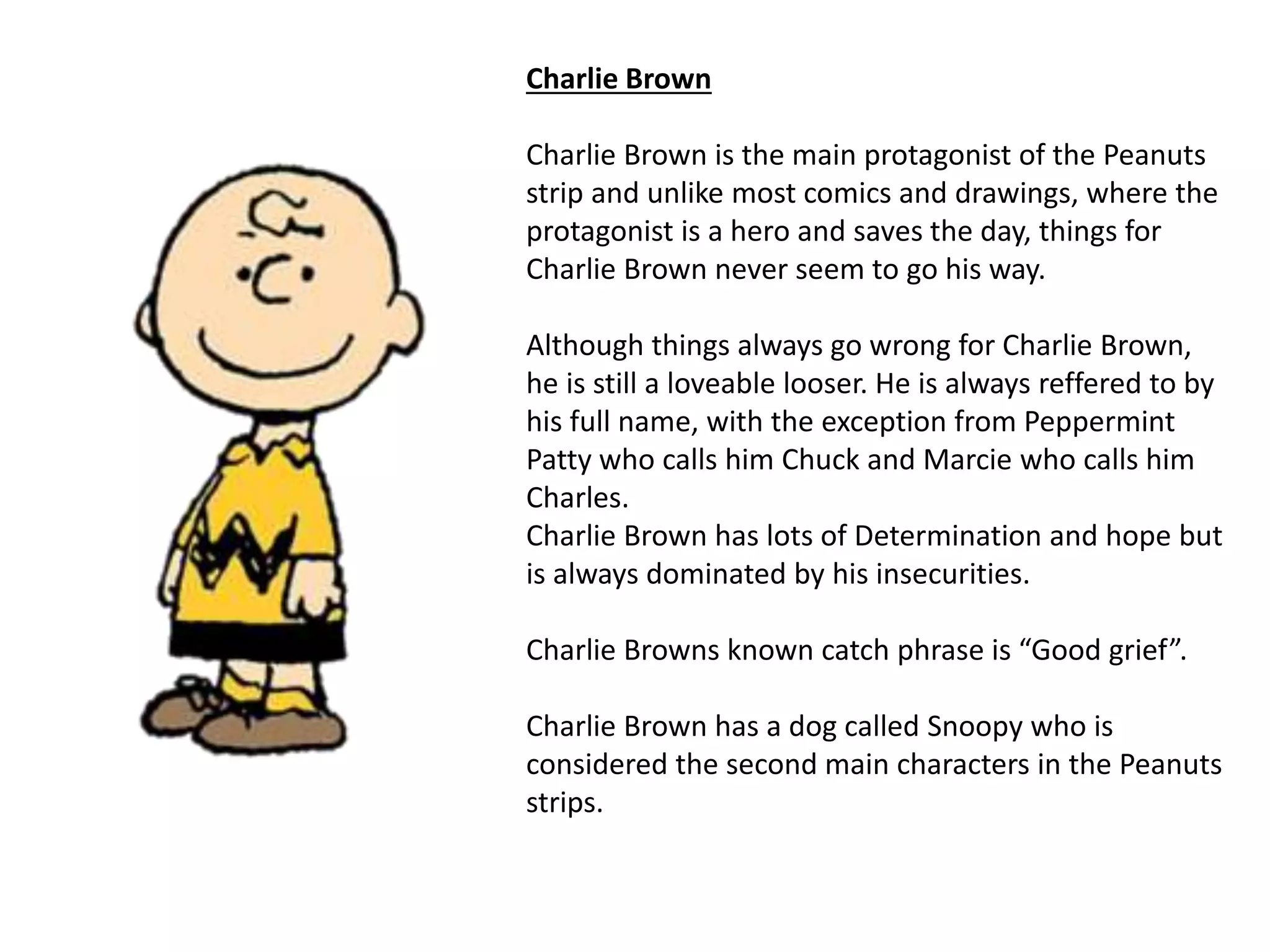 Peanuts stuff | PPTX