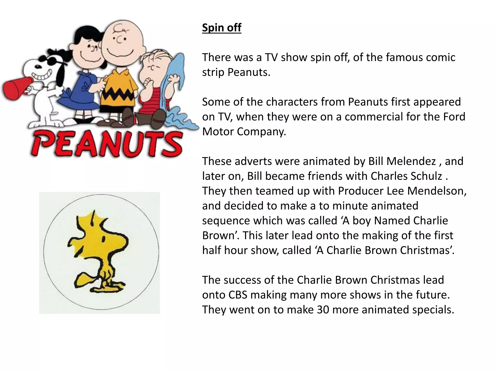 Peanuts stuff | PPTX