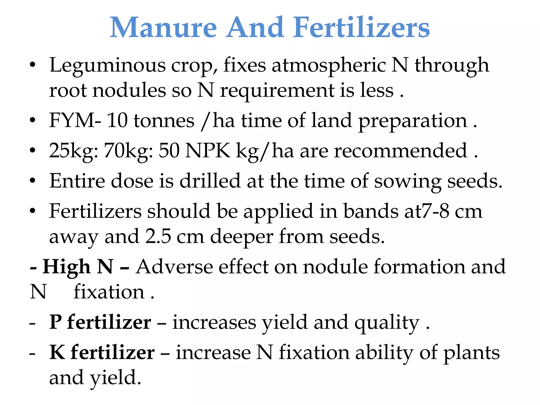 Pea cultivation presentation | PPTX