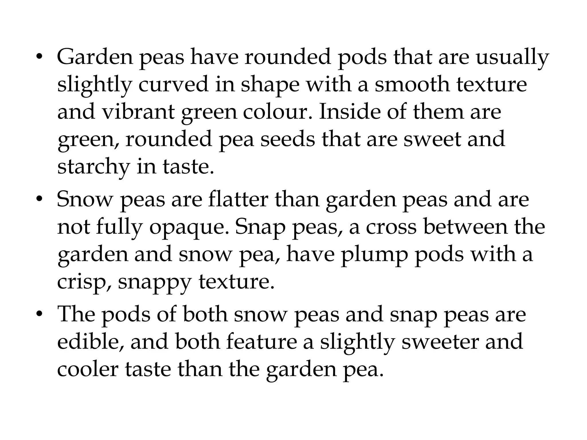 Pea cultivation presentation | PPTX